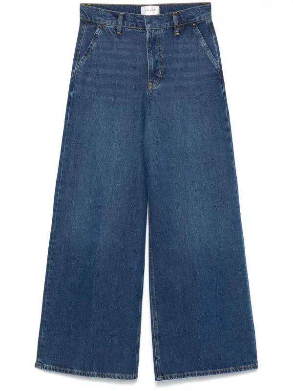 FRAME Wide-leg Jeans