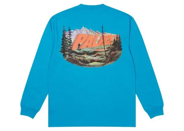 PALACE Chapping Longsleeve - Petrol Blue