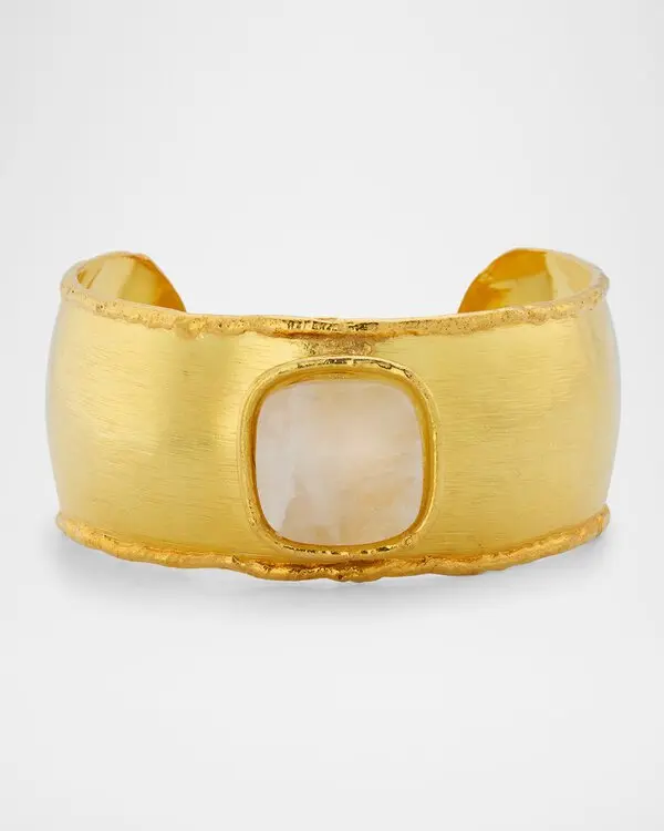 Sylvia Toledano Manchette Cuff Bracelet - Moonstone