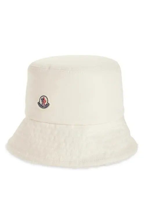 Moncler Reversible Bucket Hat - White