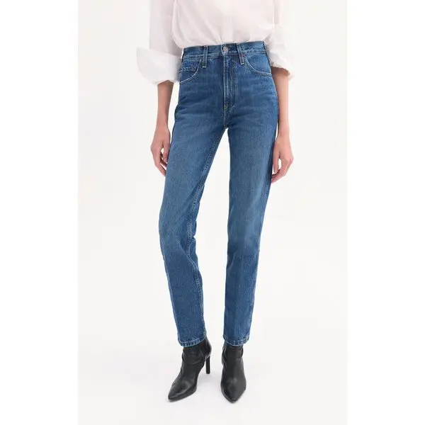 Co High-rise Tapered Leg Jeans