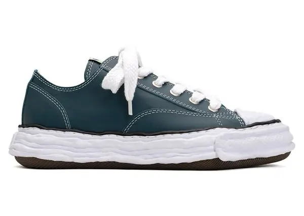 Mihara Yasuhiro Peterson 23 Og Sole Leather Low - Blue