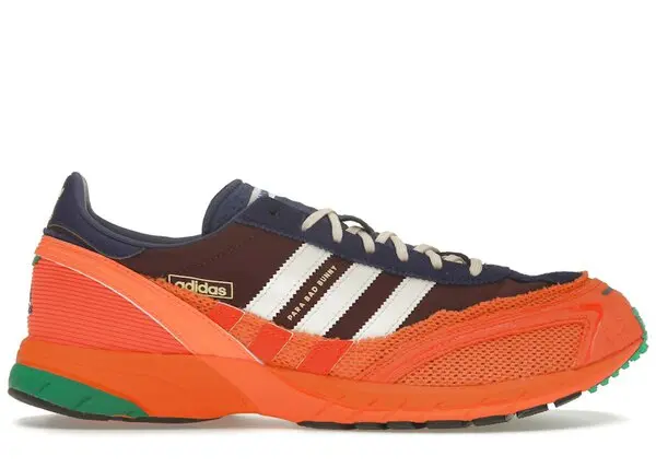 Adidas Adizero Sl 72 Bad Bunny Sneakers - Maroon/chalk White/semi Solar Red