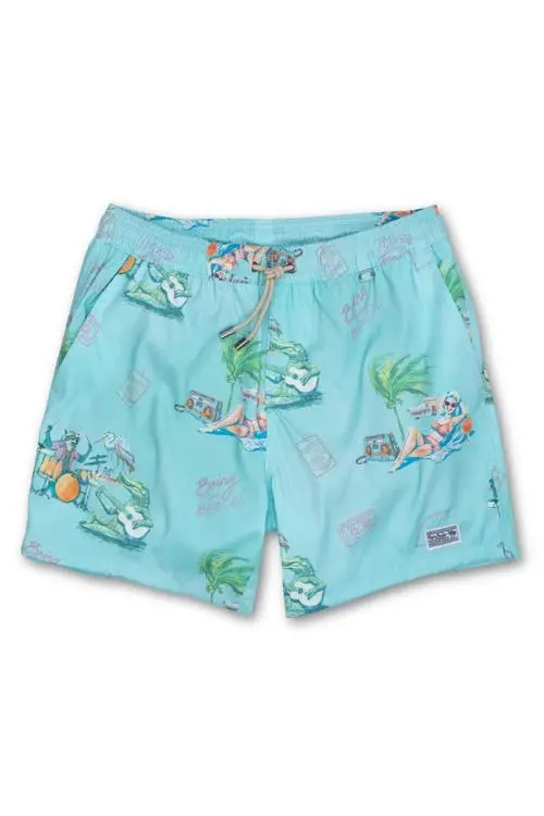 BAJA LLAMA 502sstretch Swimsuit - Green