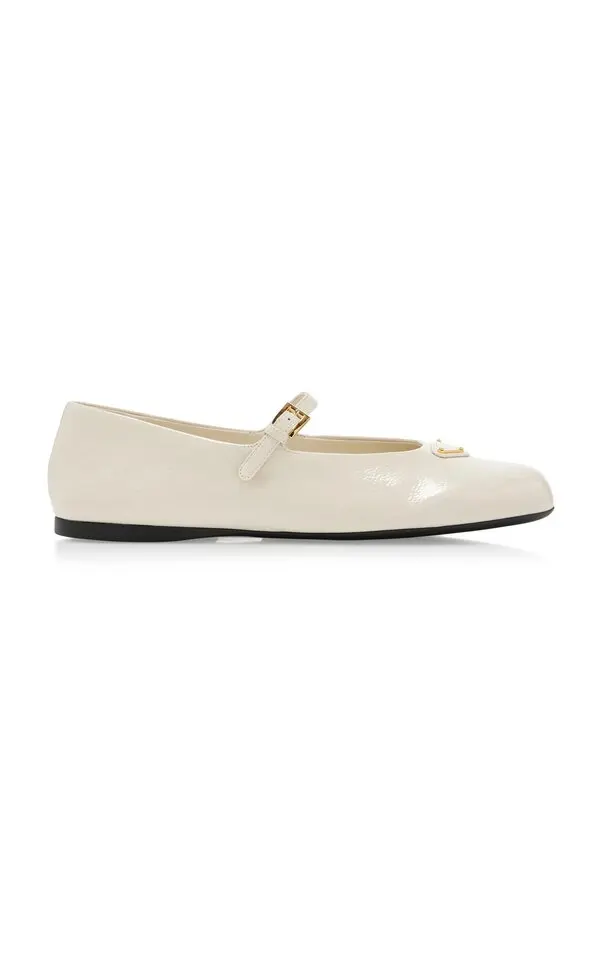 Prada Patent Leather Ballet Flats