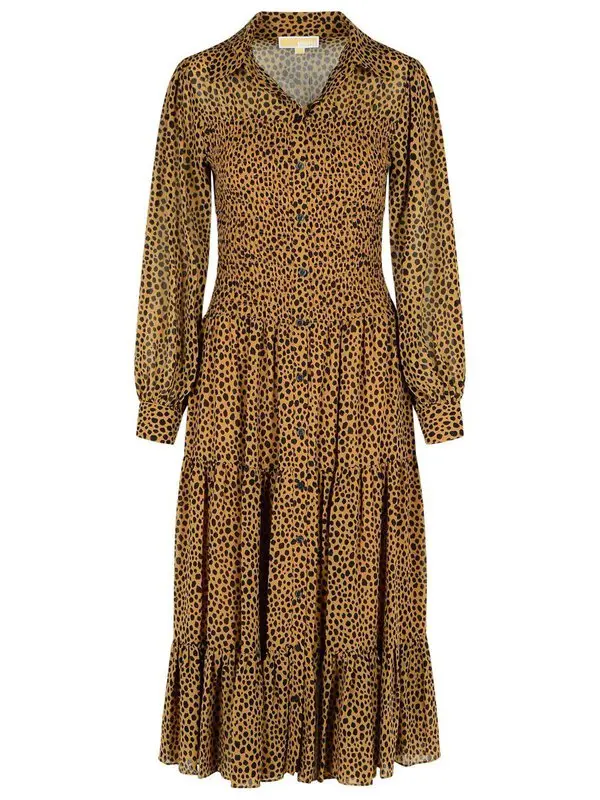 Michael Kors Leopard Print Dress