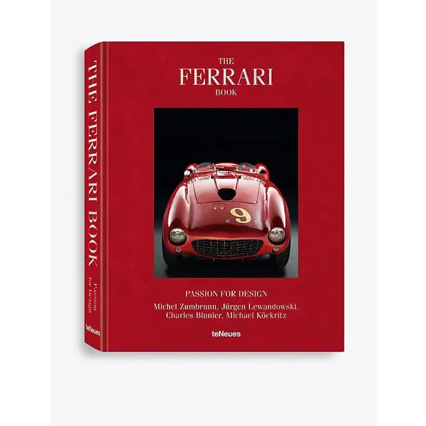 TENEUES The Ferrari Book: Passion For Design Coffee Table Book