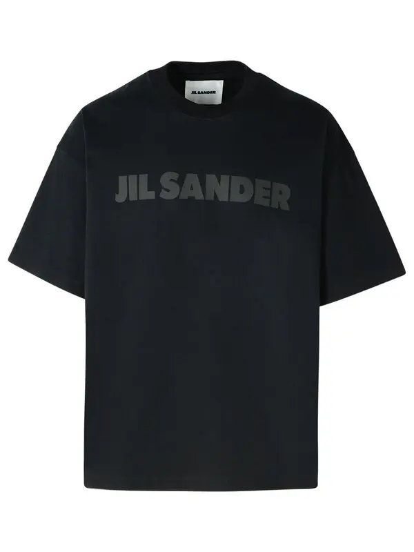 JIL SANDER Cotton T-shirt - Black