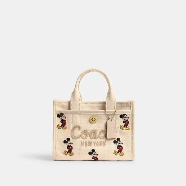 Coach Disney X Cargo Tote Bag 20 - Brass/ivory Multi