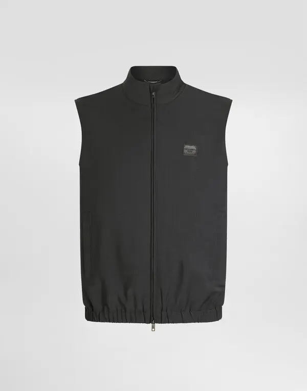 Dolce & Gabbana Woolen Vest - Grey