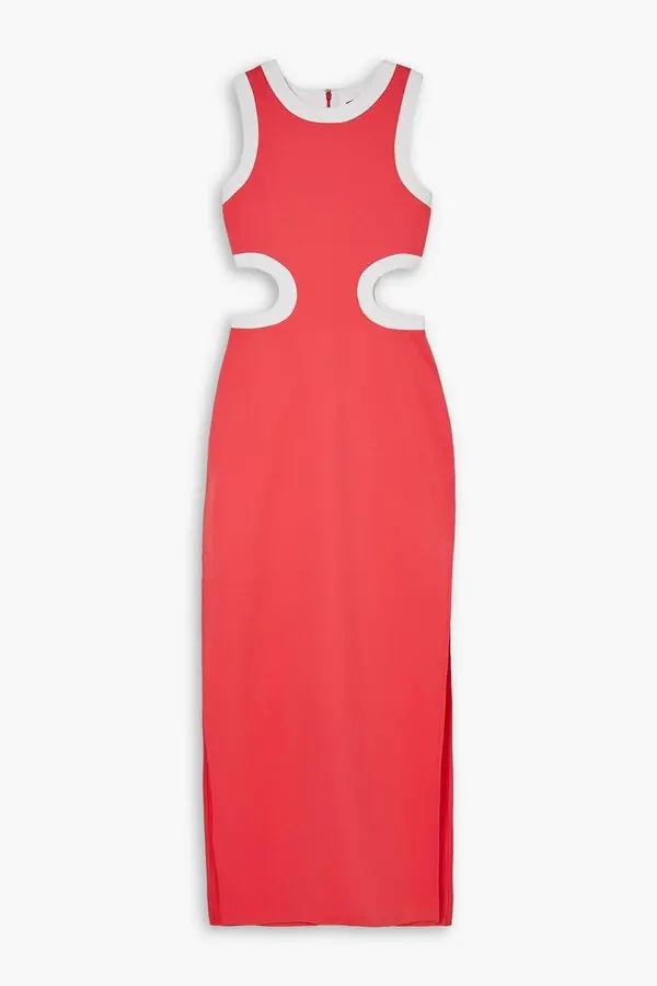 princess polly baby blue dress Cult Gaia Delilah Knit Dress in Papaya
