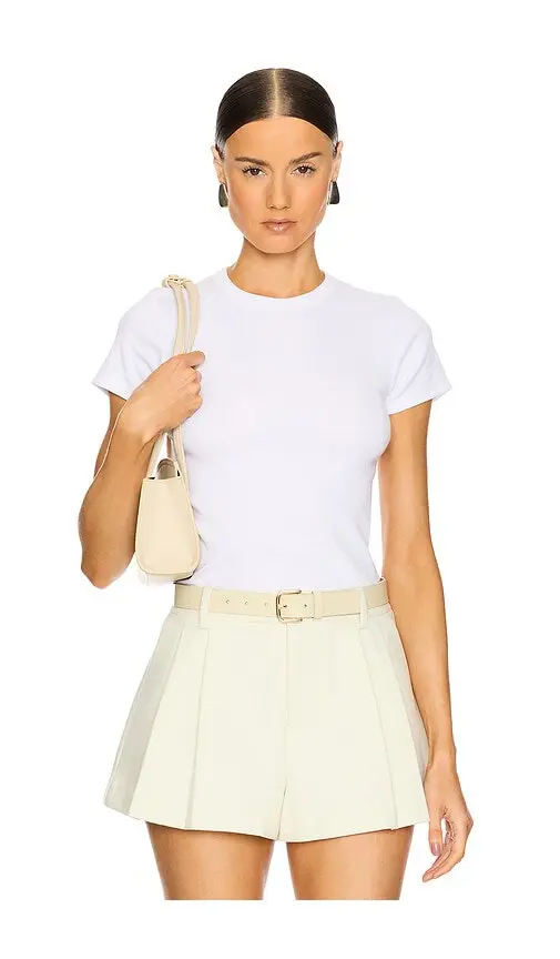 LESET Kelly Slim Fit Tee - White