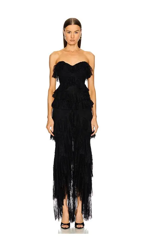 MICHAEL COSTELLO X Oleksandra Gown - Black