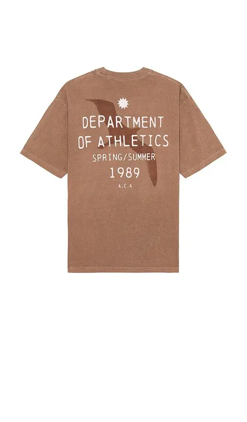 PORT A.C.A Big Lake Tee In Brown