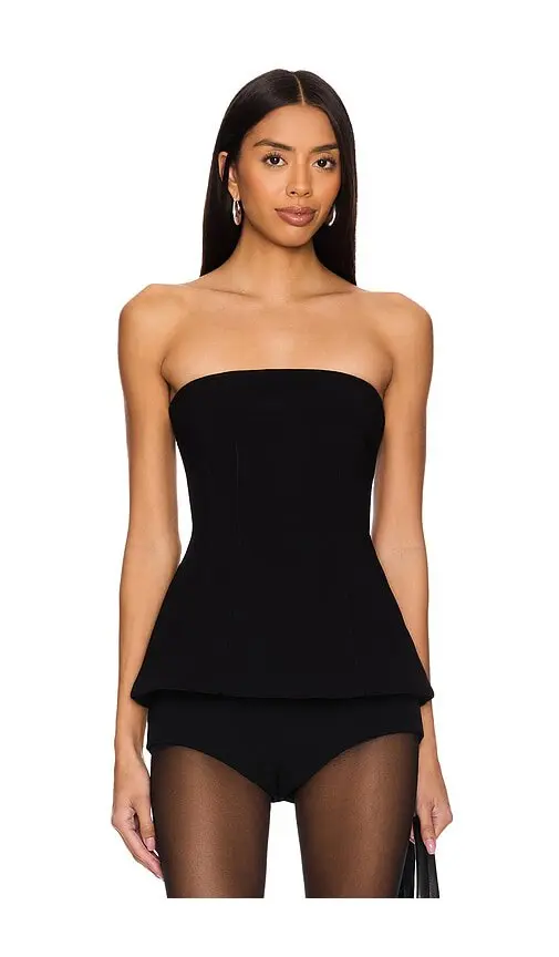 NOOKIE Caroline Strapless Top - Black
