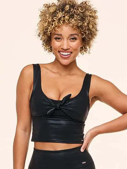 Victoria's Secret Adore Me Cosmic Support Tank - Black