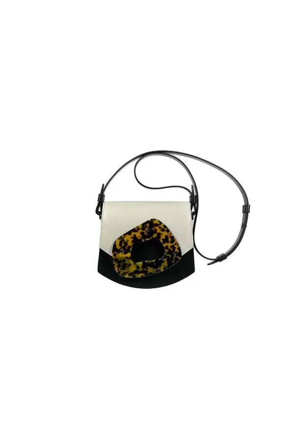 Perrin Le Midi Amorphe Crossbody Bag - Black