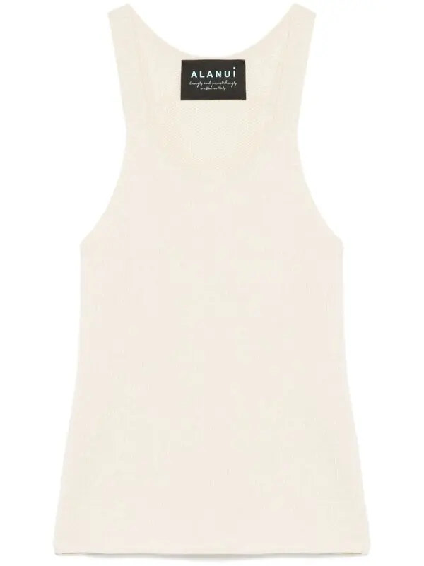 Alanui Finest Tank Top - Neutrals