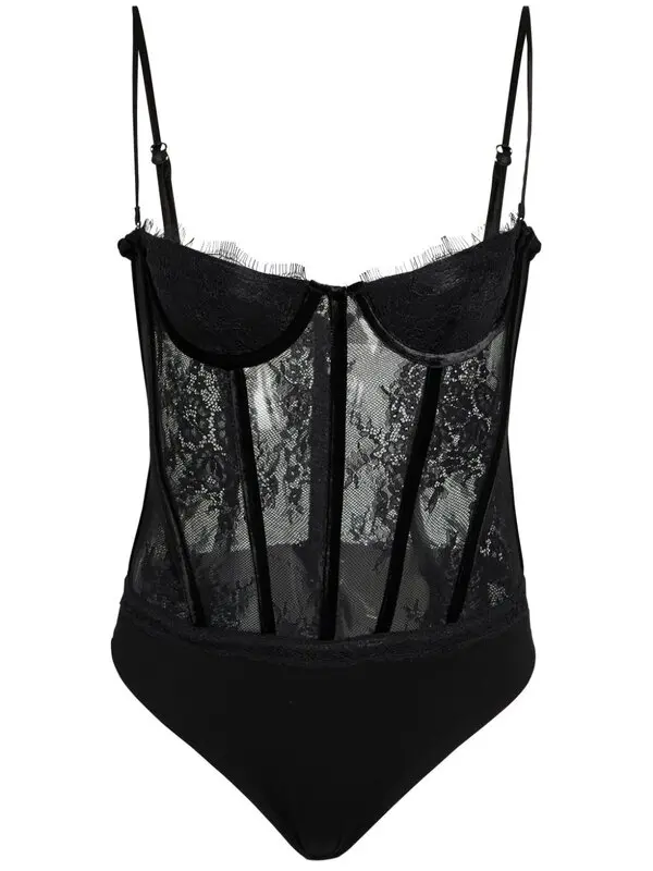 Retrofete Gisela Bodysuit - Black