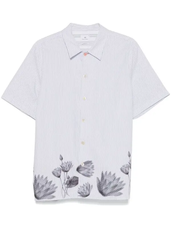 Paul Smith Floral-print Shirt - White