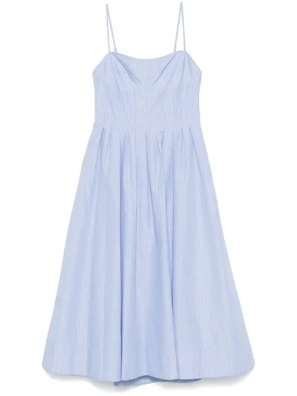 Simkhai Harbor Stripe Midi Dress