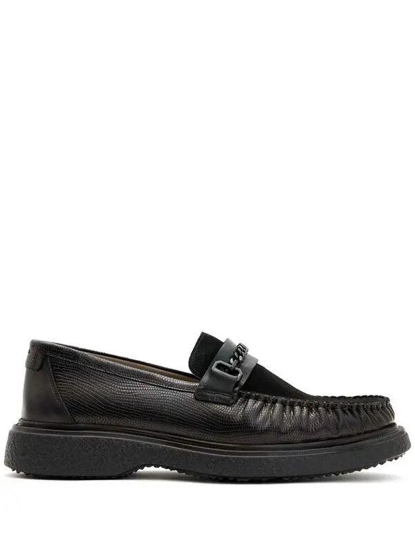 All Saints Gibbs Loafers - Black