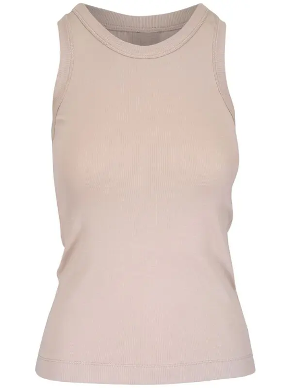 Brunello Cucinelli Fine-ribbed Tank Top - Neutrals