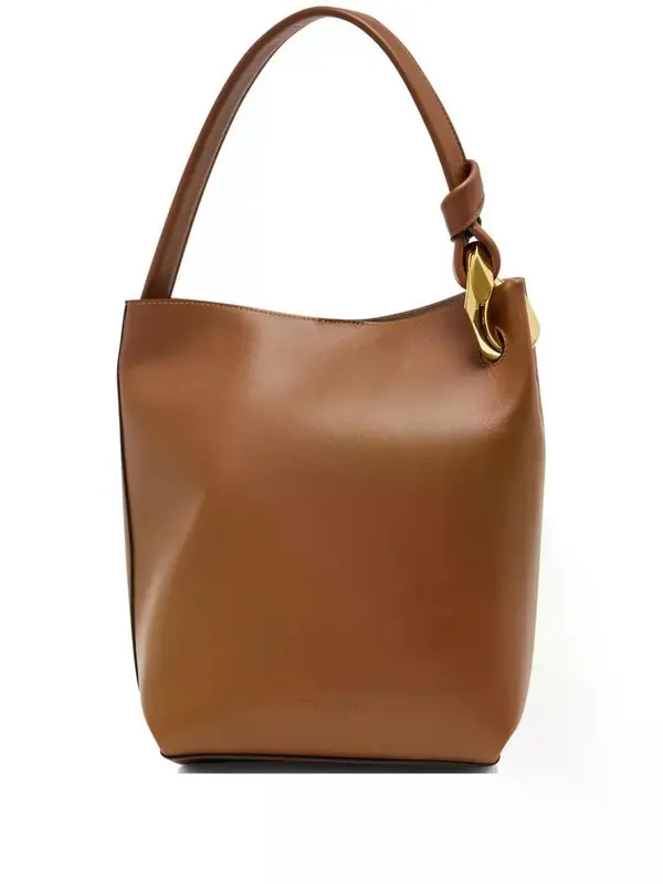 JW Anderson Corner Bucket Bag - Brown