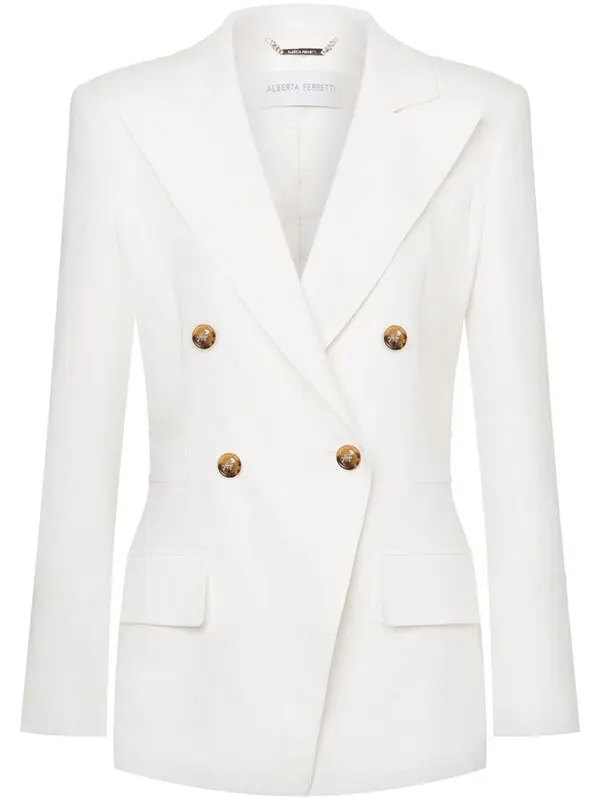 Alberta Ferretti Double-breasted Blazer
