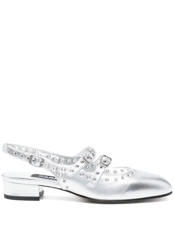 CAREL Queen Ballerinas - Silver