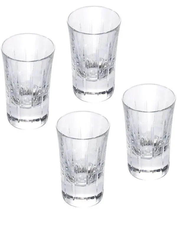 Christofle Iriana Vodka Glasses - White