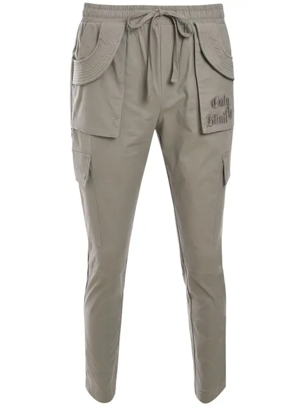 ONLY THE BLIND Twill Cargo Trousers