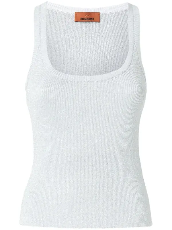 Missoni Lurex Tank Top - Grey