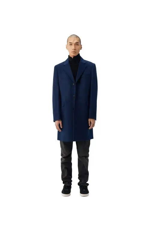 GOBI MONGOLIAN CASHMERE Classic Single Breasted Coat