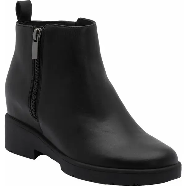 ABEO Horizon Zip Leather Boots - Black - Regular