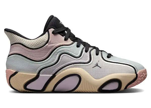 JORDAN Tatum 3 Sidewalk Chalk Sneakers - Anthracite/pale Ivory/orange Pearl
