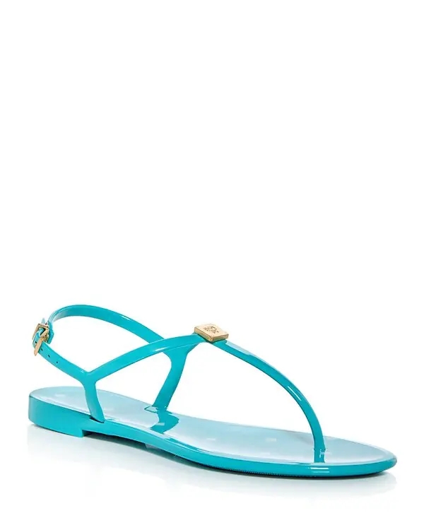 Mcm Monogram Jelly Sandals - Ceramic