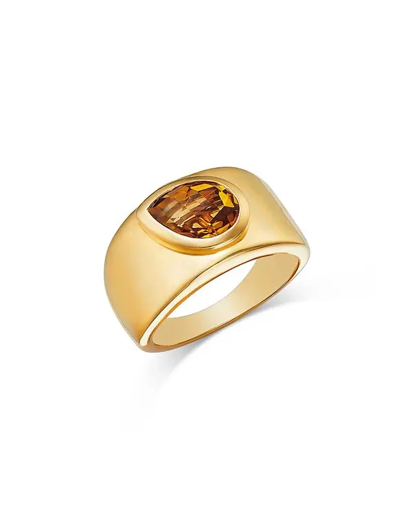 Bloomingdale'S Citrine Statement Ring