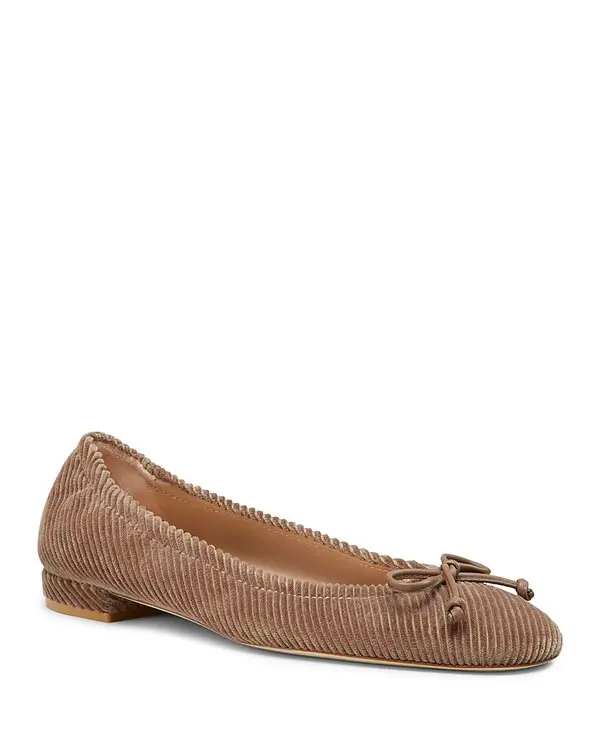 STUART WEITZMAN Bria Ballet Flats - Taupe