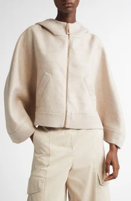 Max Mara Serio Wool Blend Cape