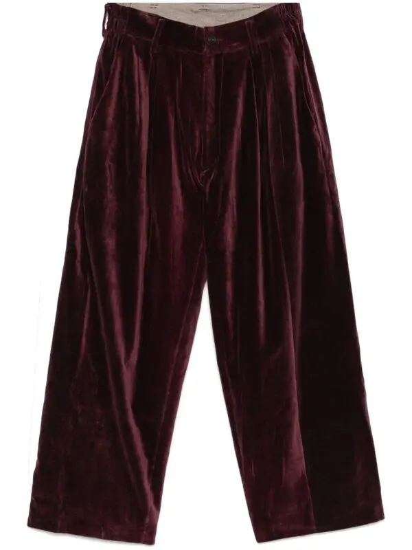 ZIGGY CHEN Velvet Trousers