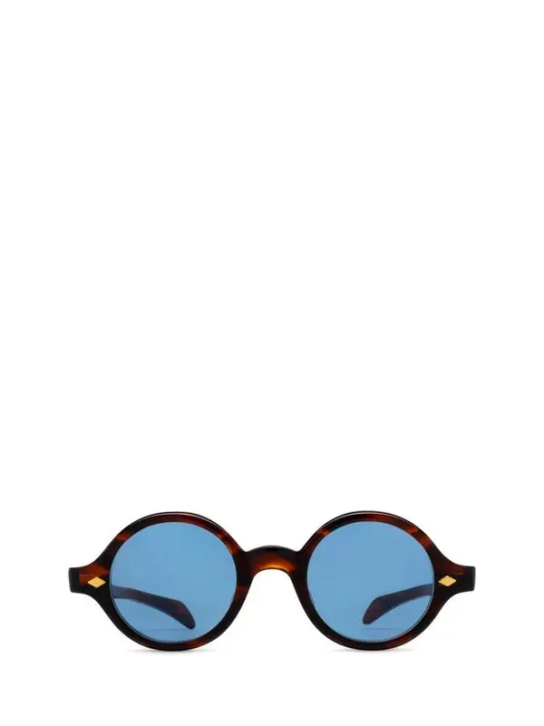 JULIUS TART OPTICAL Round Sunglasses - Brown
