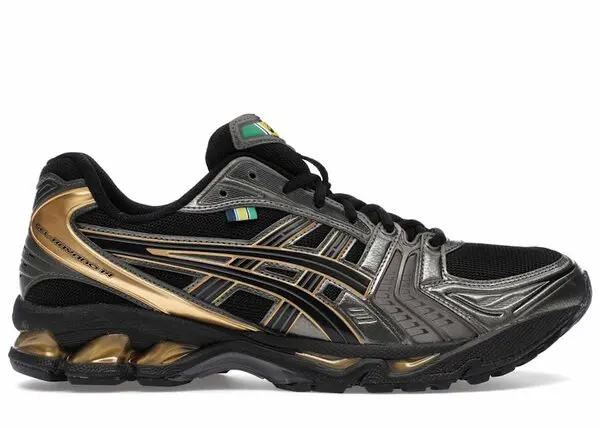 Asics Gel-kayano 14 Sneakers - Black/metallic Gold