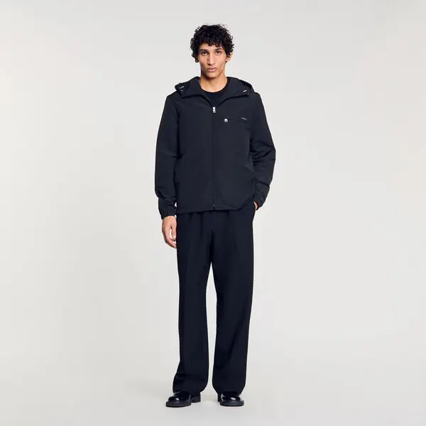 Sandro Nylon Windbreaker
