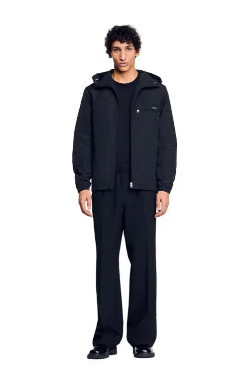 Sandro Nylon Windbreaker