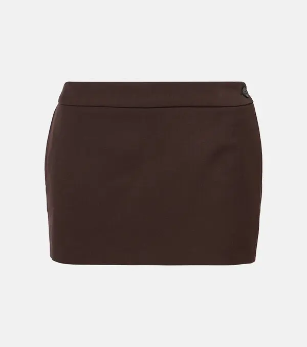 Wardrobe.NYC Low-rise Miniskirt
