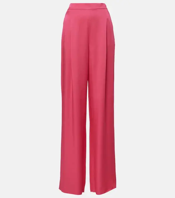 Max Mara Ieti Wide-leg Pants - Pink