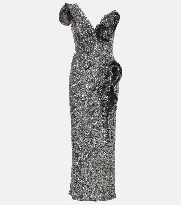 Maticevski Spellbind Embellished Gown