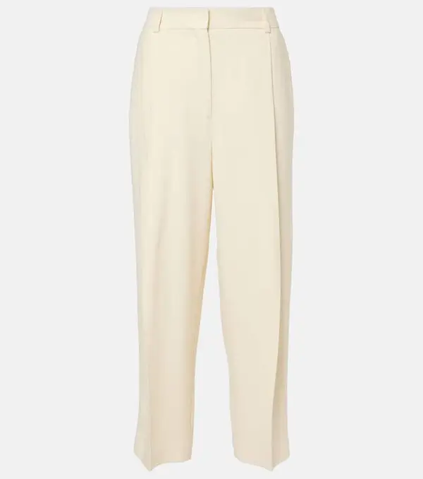 TOTÊME Pleated Straight Pants