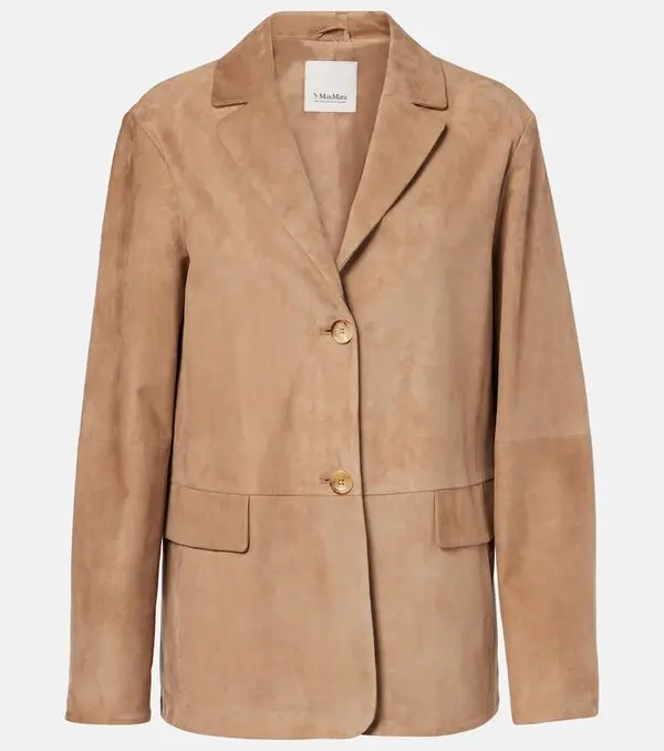Max Mara Primula Suede Blazer